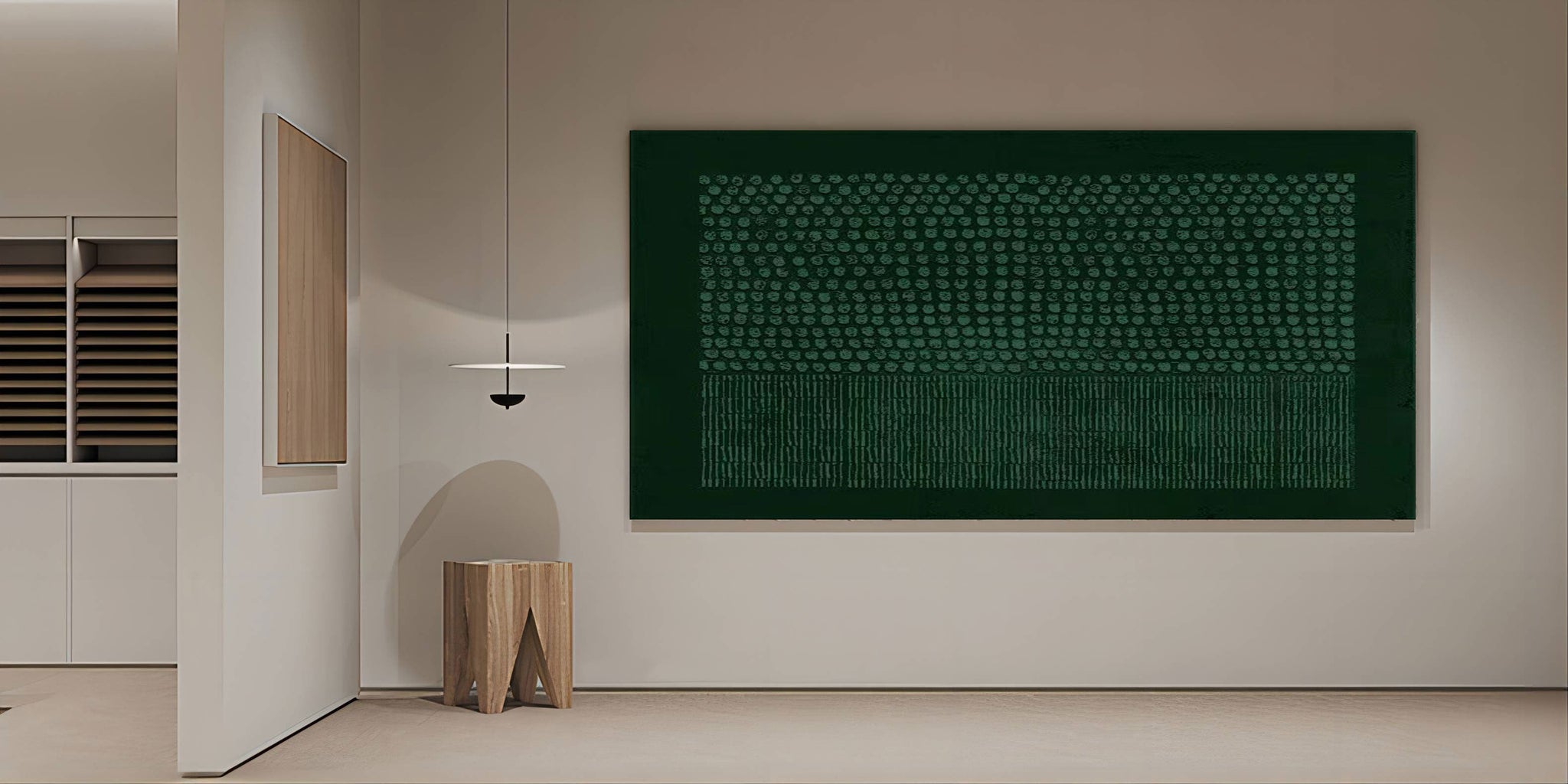 Green texture abstract painting Green abstract canvas art Green art ...