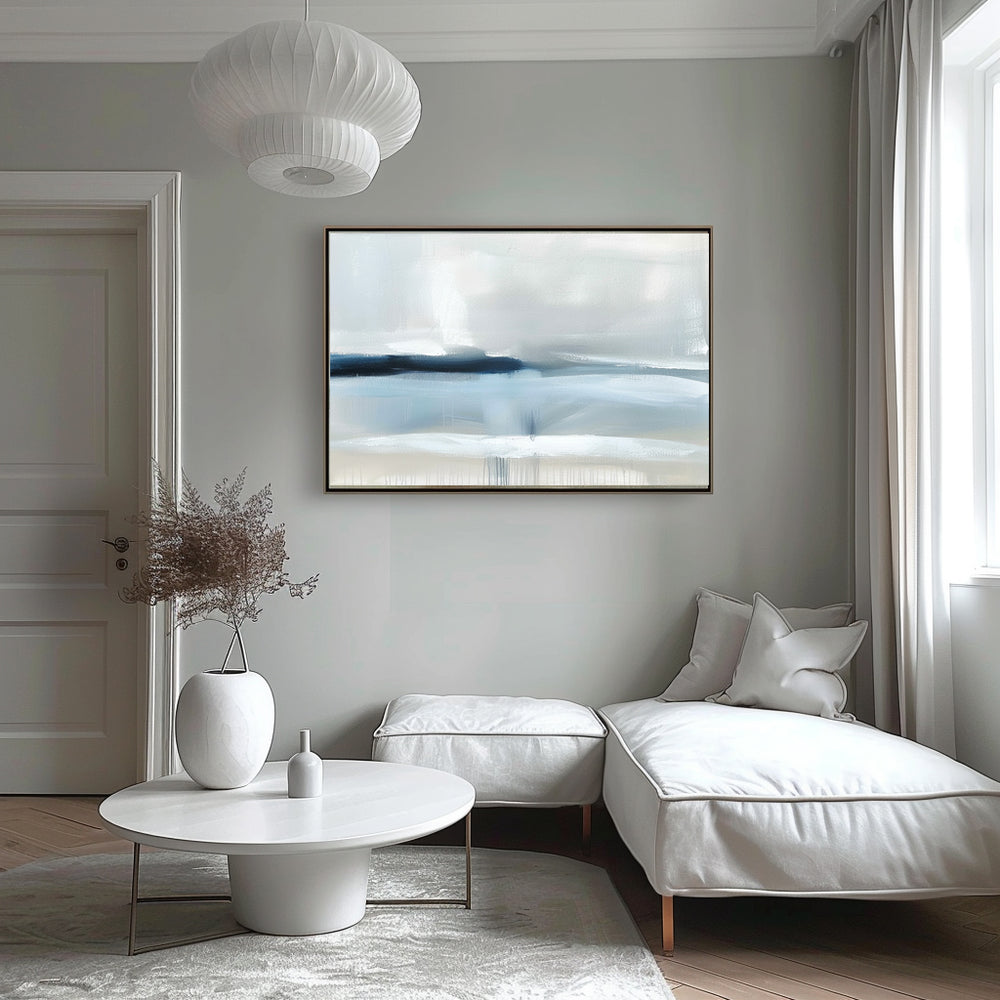 Light Blue Abstract Canvas Art for Sale Light Blue Canvas Wall Art ...