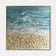 Gold Coast Beach Oil Painting Golden Beach Canvas Wall Art Blue Wave ...