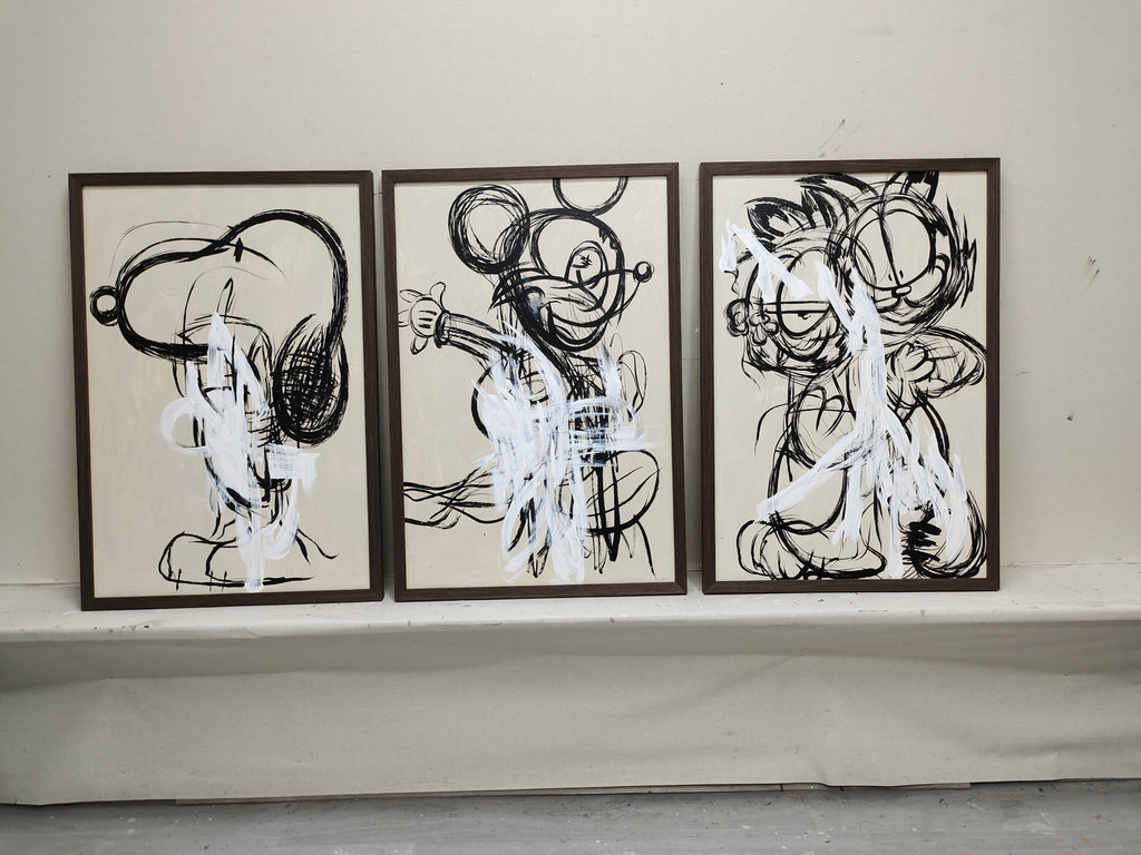 Mickey Mouse Graffiti Art 3D Graffiti Art Children's room graffiti ...