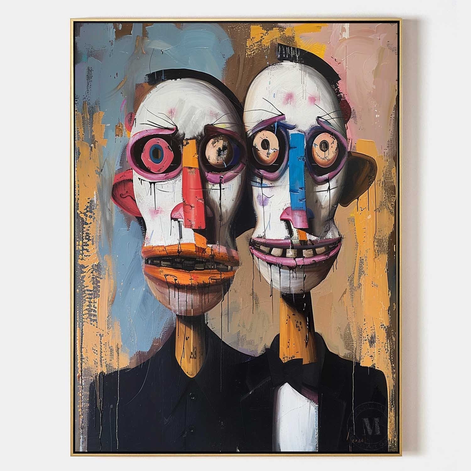 Cool Graffiti Men Abstract Art for Sale 2 Cool Suit Men Pop Abstract ...