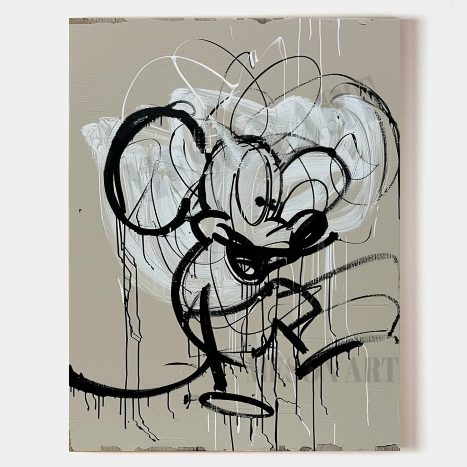 Mickey Mouse Pop Art for Sale Mickey Mouse Pop Canvas Wall Art Mickey ...