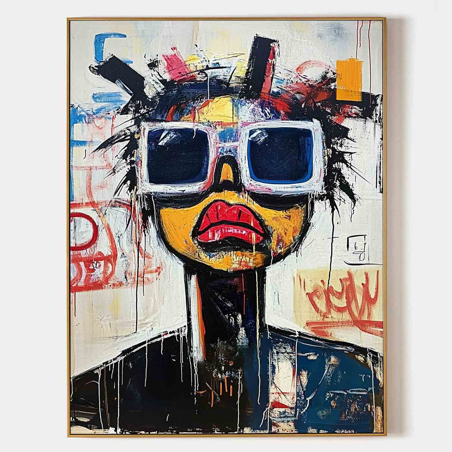 Cool Portrait Graffiti Abstract Art Contemporary Portrait Graffiti ...