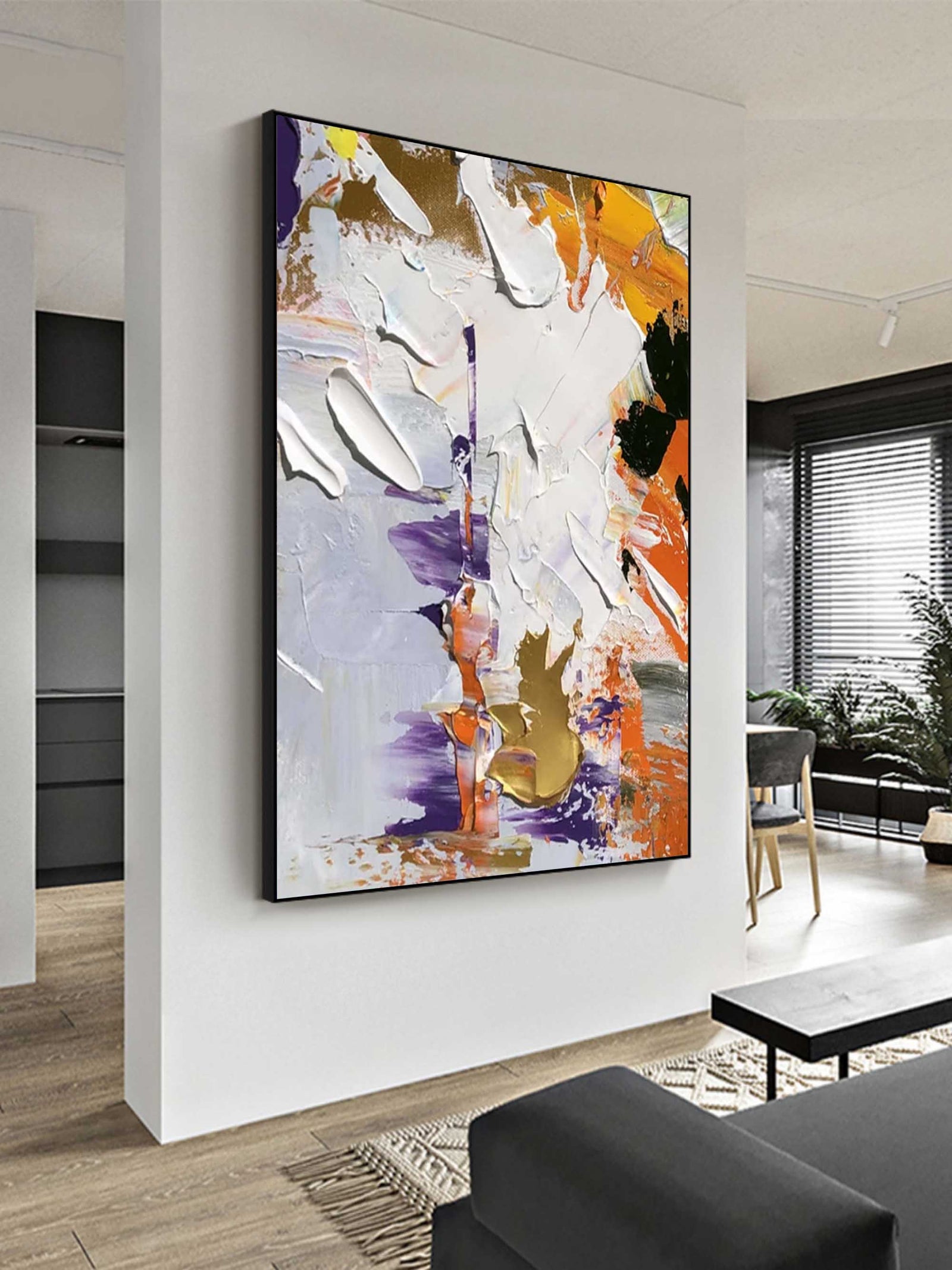 Color Oil Painting Color Canvas Art Color Abstract Art Color Texture ...