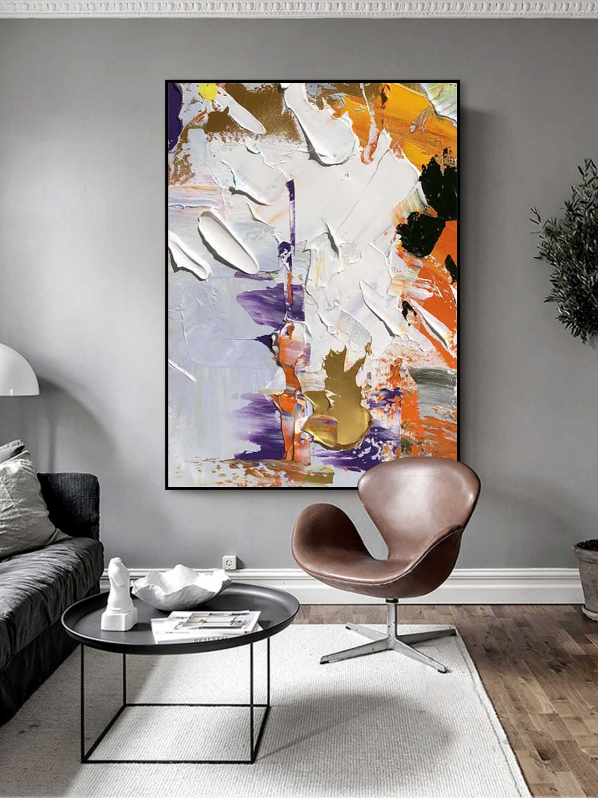 Color Oil Painting Color Canvas Art Color Abstract Art Color Texture ...