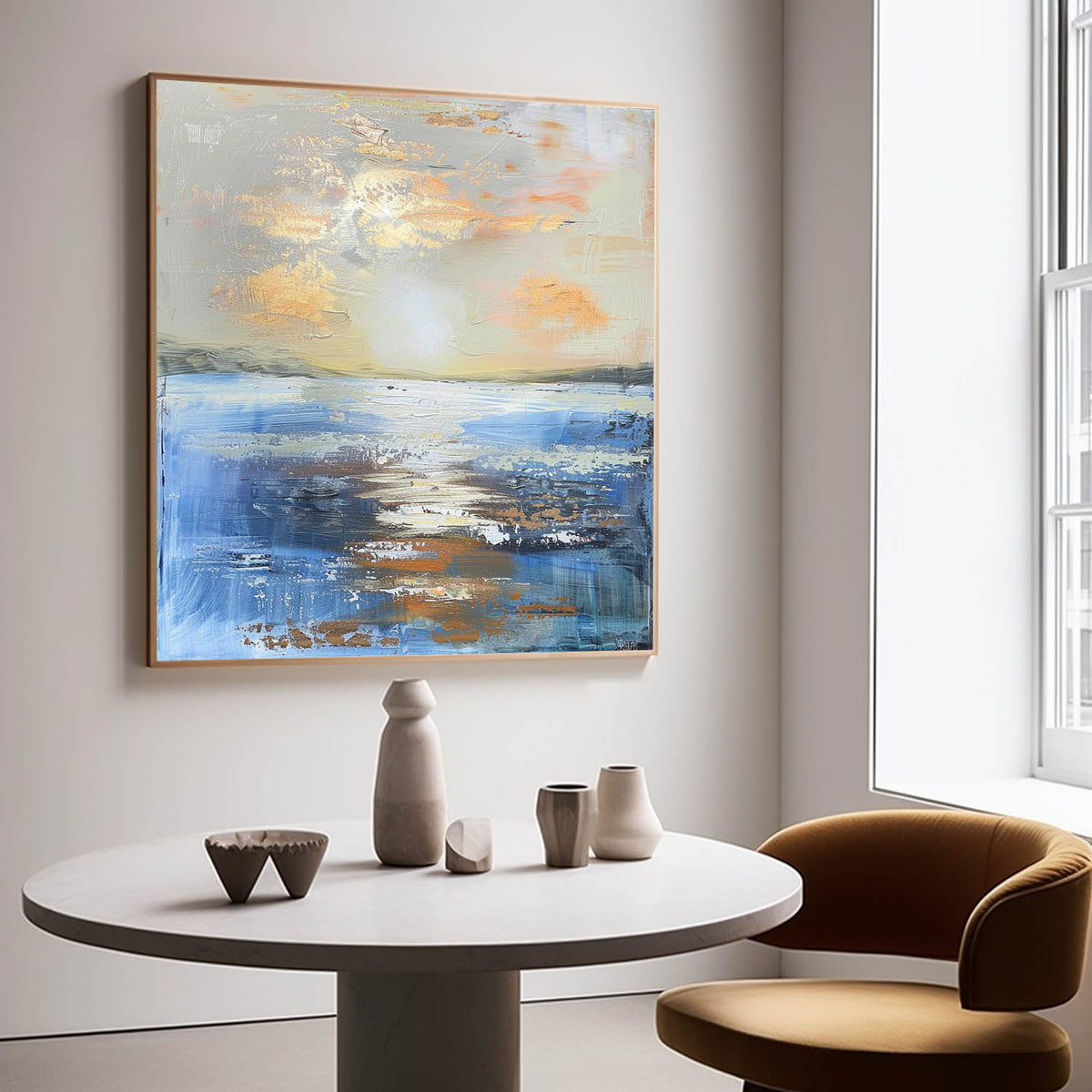 Abstract Color Landscape Texture Painting Abstract Color Landscape ...