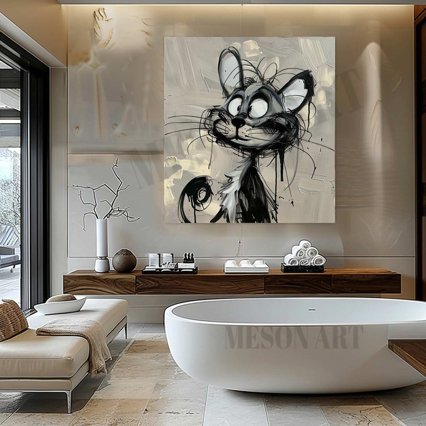 Tom Cat Pop Art for Sale Tom Cat Portrait Pop Canvas Wall Art Cat ...