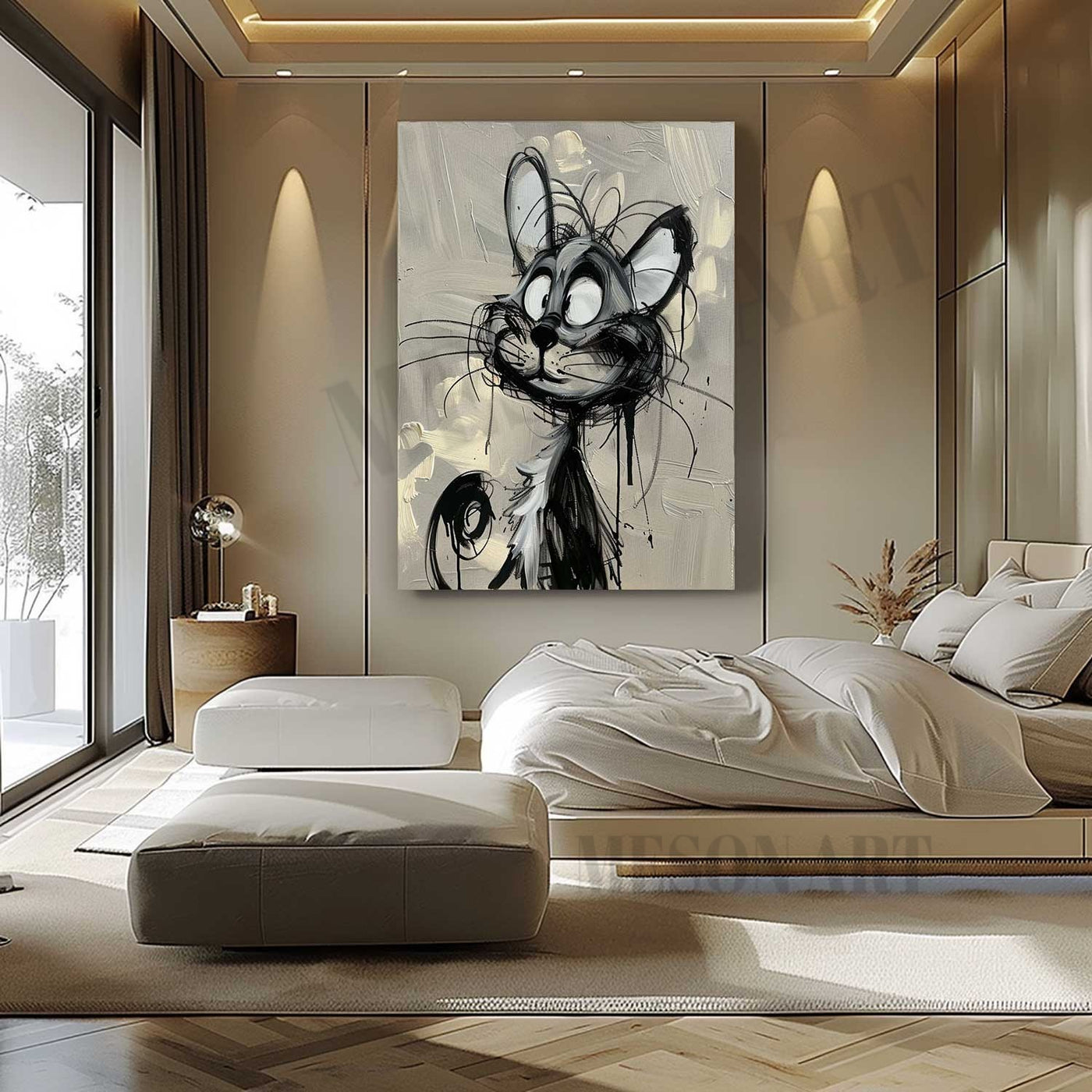 Tom Cat Pop Art for Sale Tom Cat Portrait Pop Canvas Wall Art Cat ...