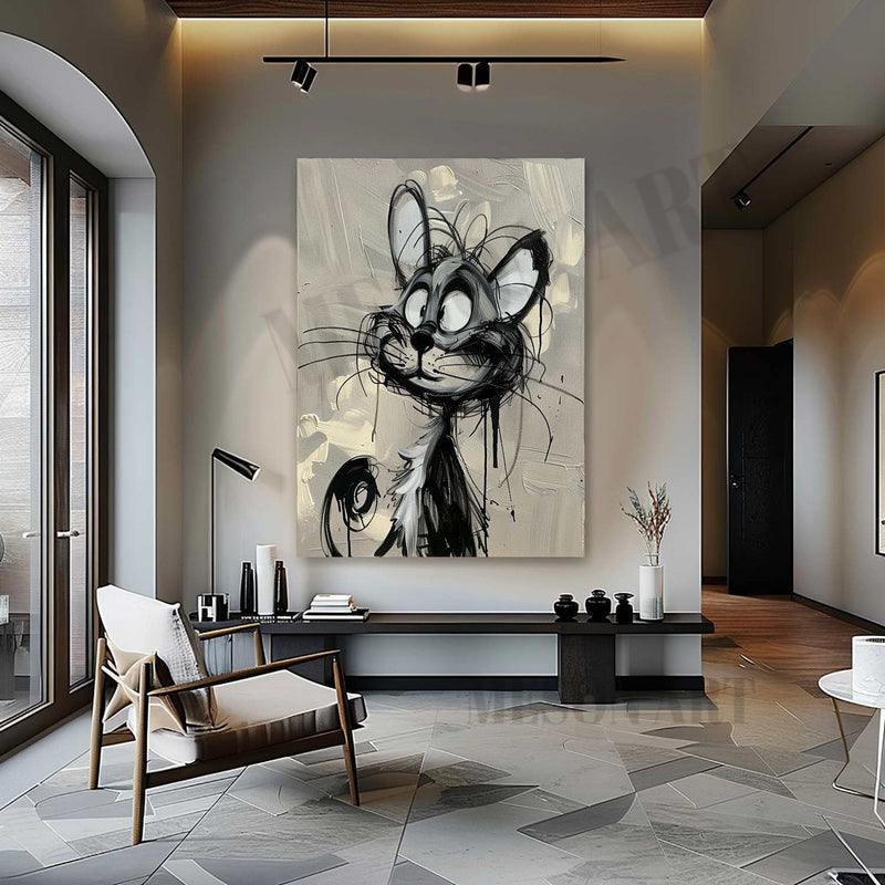 Tom Cat Pop Art for Sale Tom Cat Portrait Pop Canvas Wall Art Cat ...