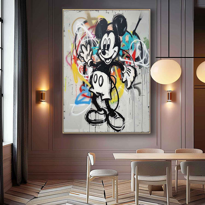 Mickey Mouse Graffiti Canvas Art for Sale Mickey Mouse Graffiti Street ...