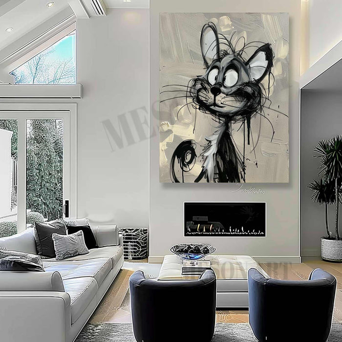 Tom Cat Pop Art for Sale Tom Cat Portrait Pop Canvas Wall Art Cat ...