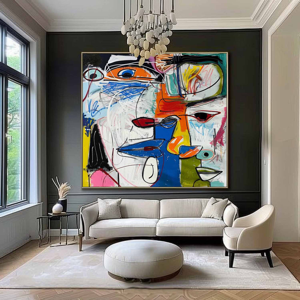 Colorful Graffiti Abstract Art Portrait Graffiti Abstract Art for Sale ...