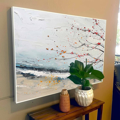 Large Abstract Flowers Landscape Art for Sale Abstract Flowers Abstract ...