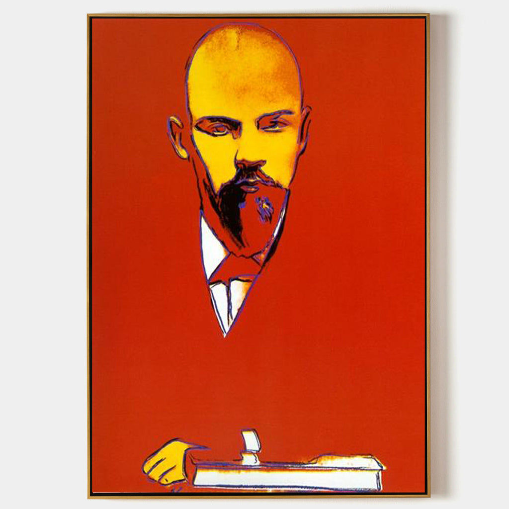 Lenin Pop Art Portrait Lenin Painting Colorful Portrait Painting ...