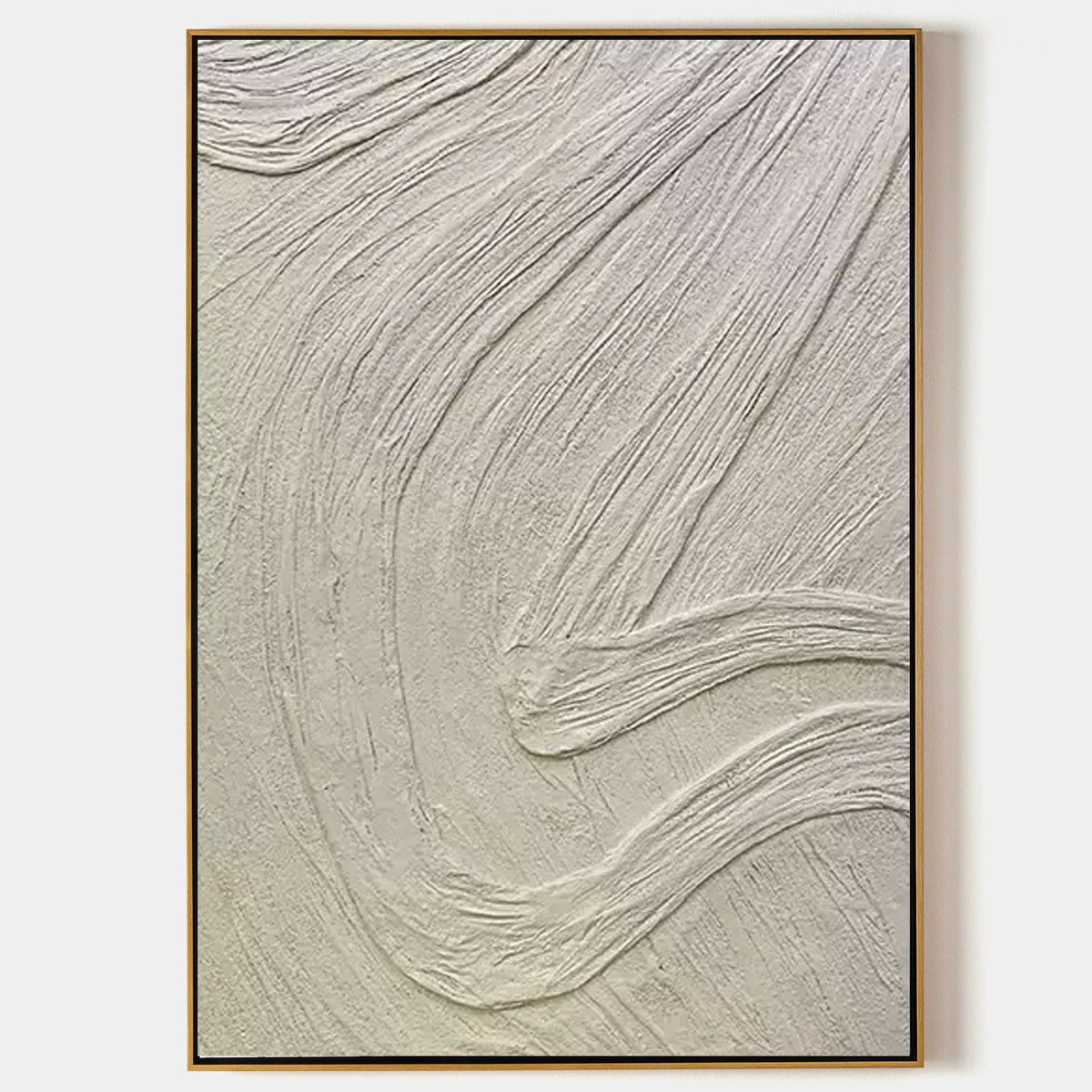 White plaster art Paster painting 3D plaster art Plaster abstract art ...