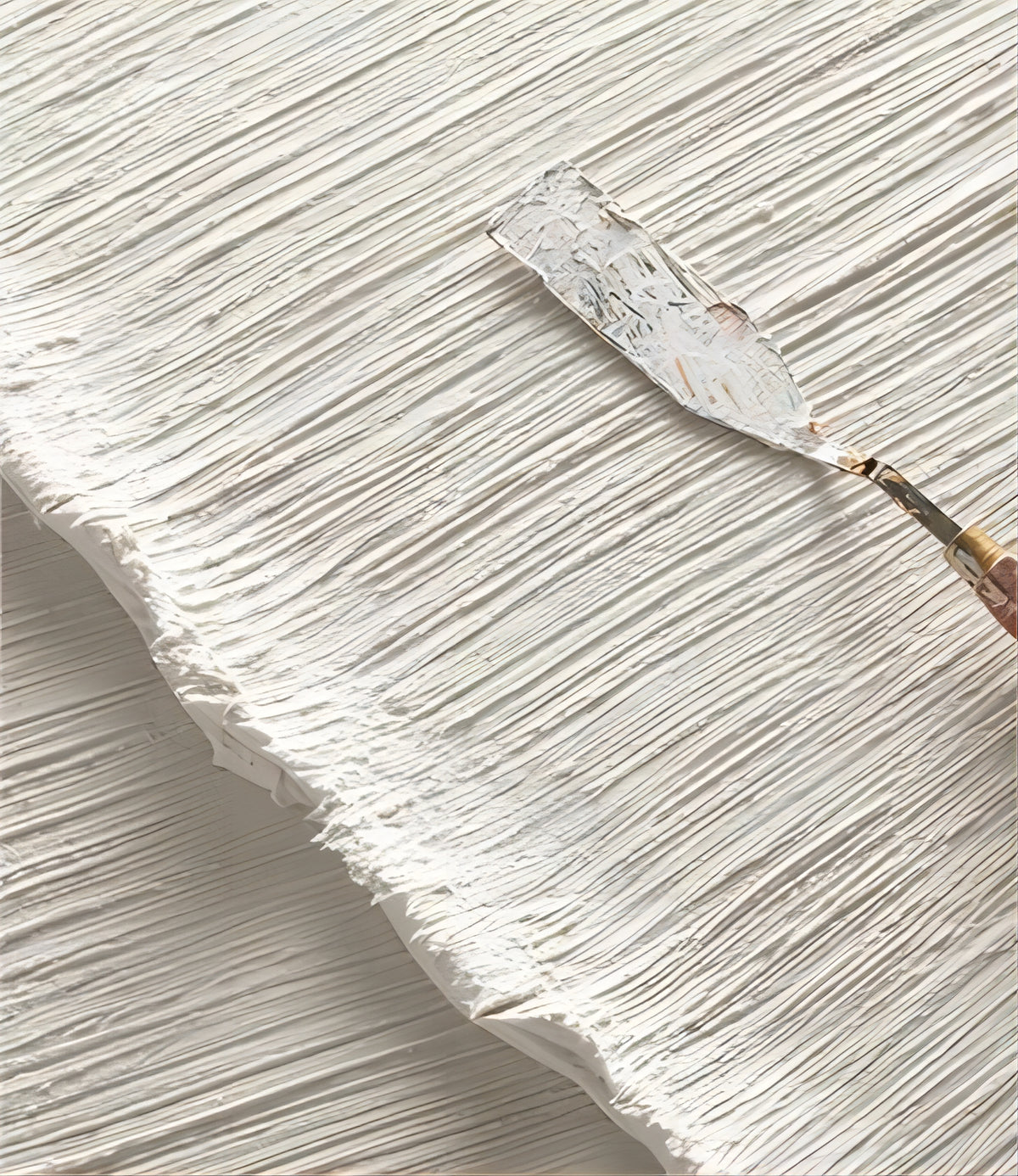 Large White 3D Abstract Painting Plaster Wall Art Textured Wall ...