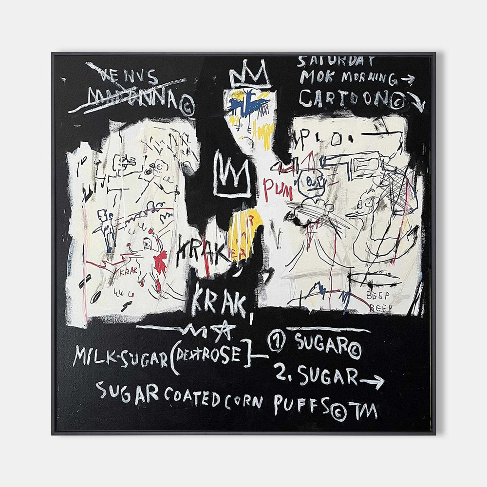 Basquiat“A Panel of Experts” Basquiat Painting Basquiat Artwork ...