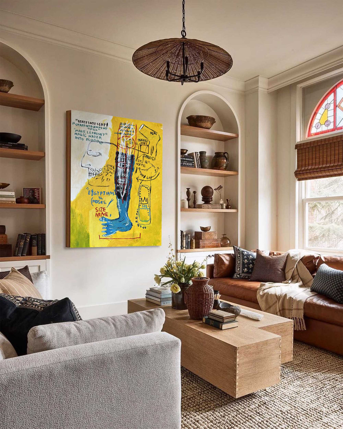 JEAN-MICHEL BASQUIAT MOSES AND THE EGYPTIANS basquiat artwork Basquiat ...