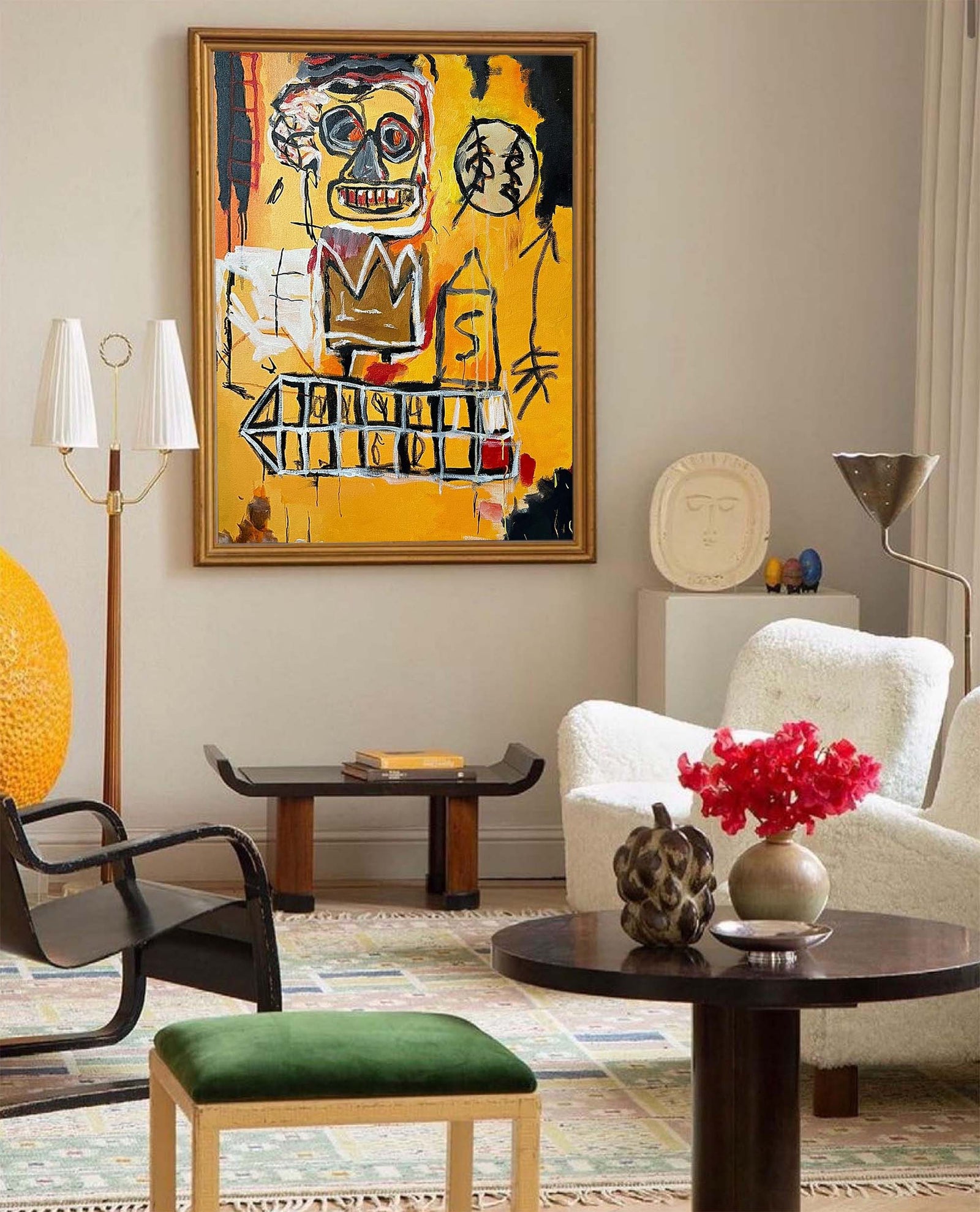 Basquiat abstract art Basquiat artwork Basquiat canvas painting Tribute ...