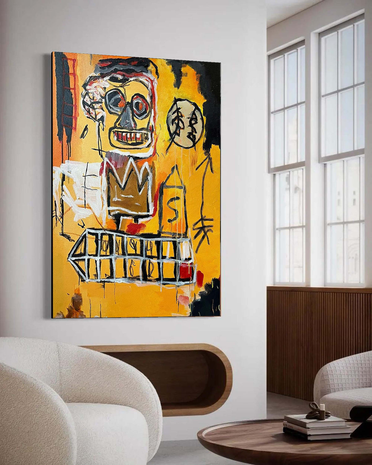 Basquiat abstract art Basquiat artwork Basquiat canvas painting Tribute ...