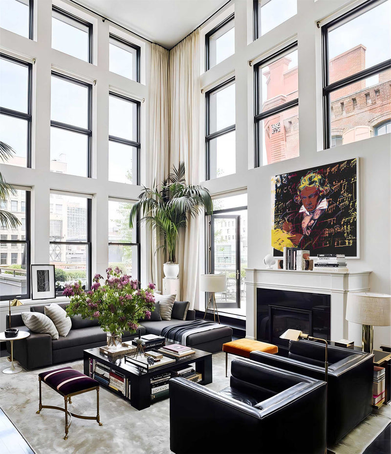 Beethoven Pop Art Portrait Painting Famous Pop Art Portraits Artist ...