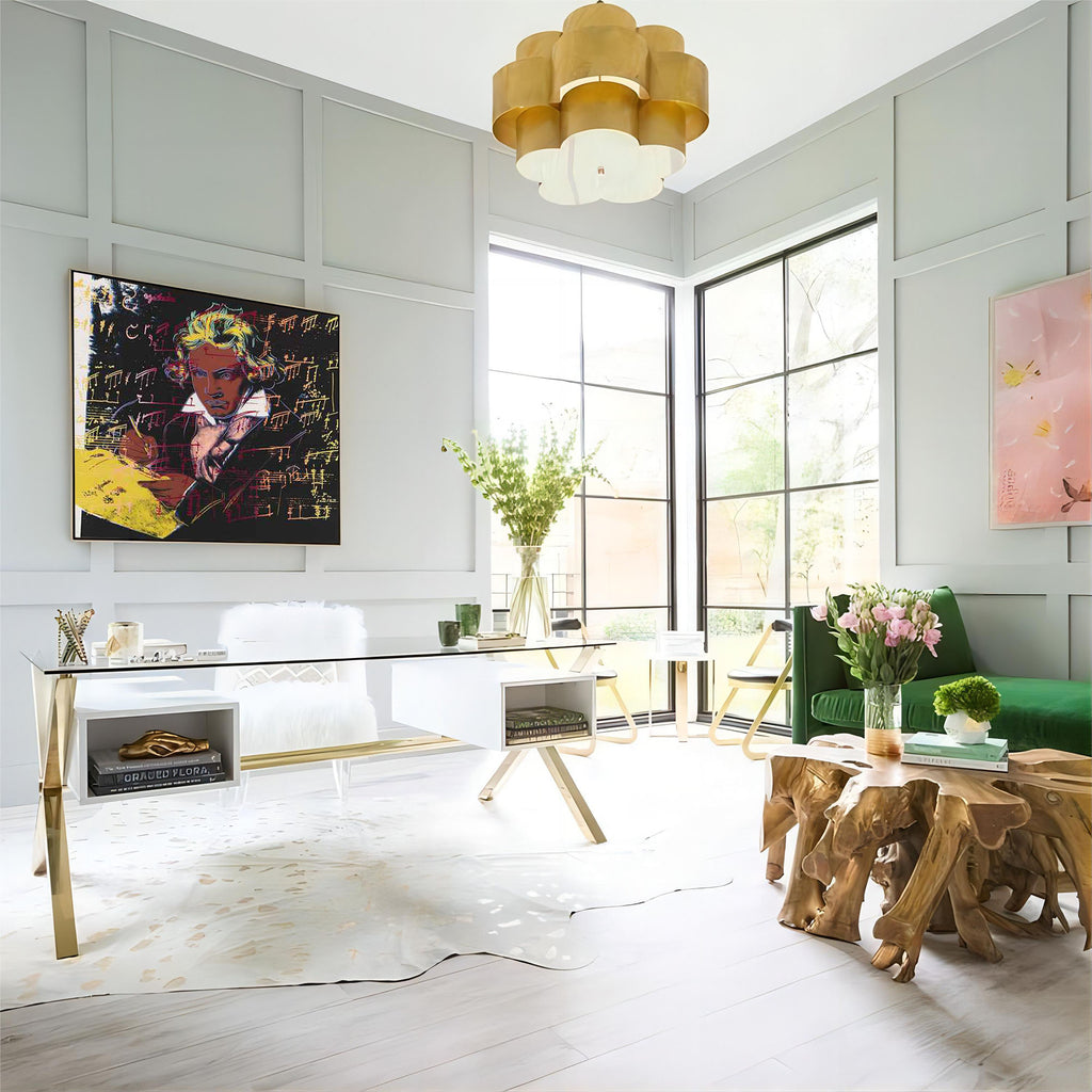 Beethoven Pop Art Portrait Painting Famous Pop Art Portraits Artist ...