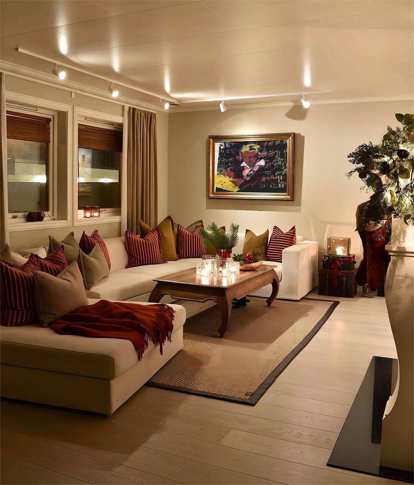 Beethoven Pop Art Portrait Painting Famous Pop Art Portraits Artist ...