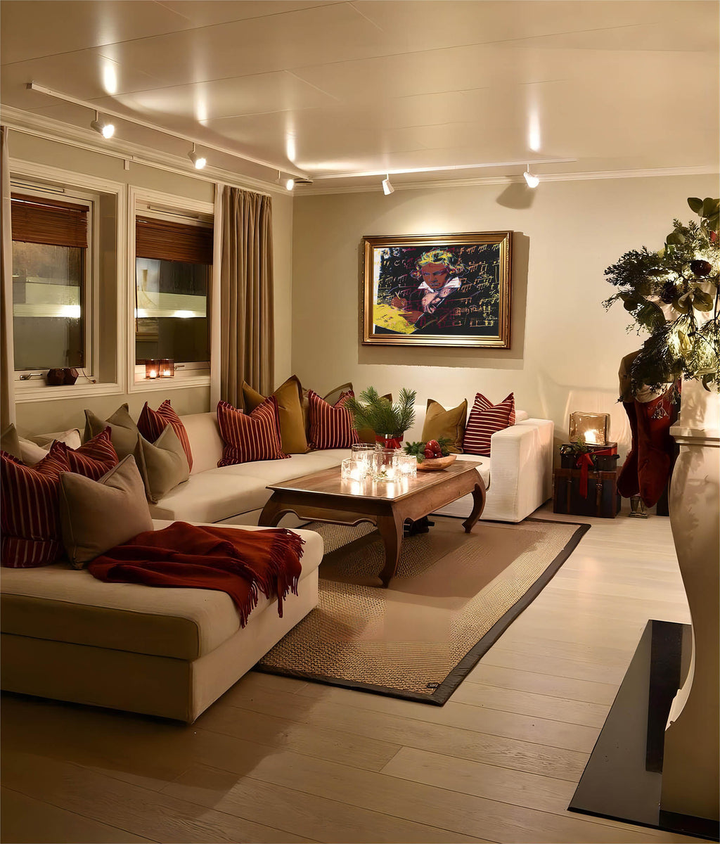 Beethoven Pop Art Portrait Painting Famous Pop Art Portraits Artist ...